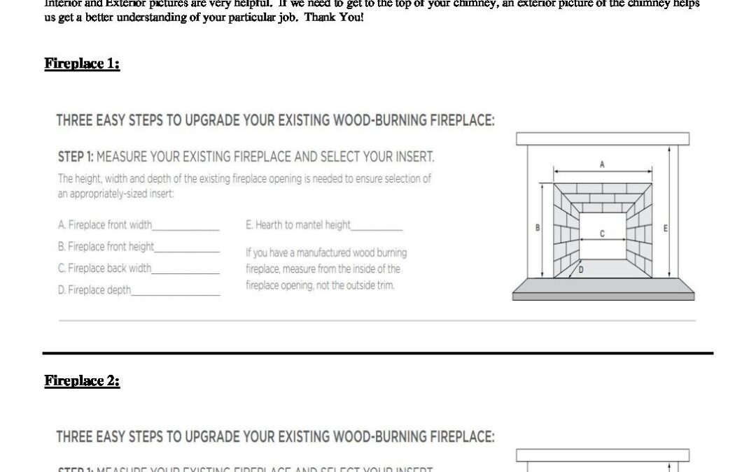 Measuring Guide | Northfield Fireplace & Grill