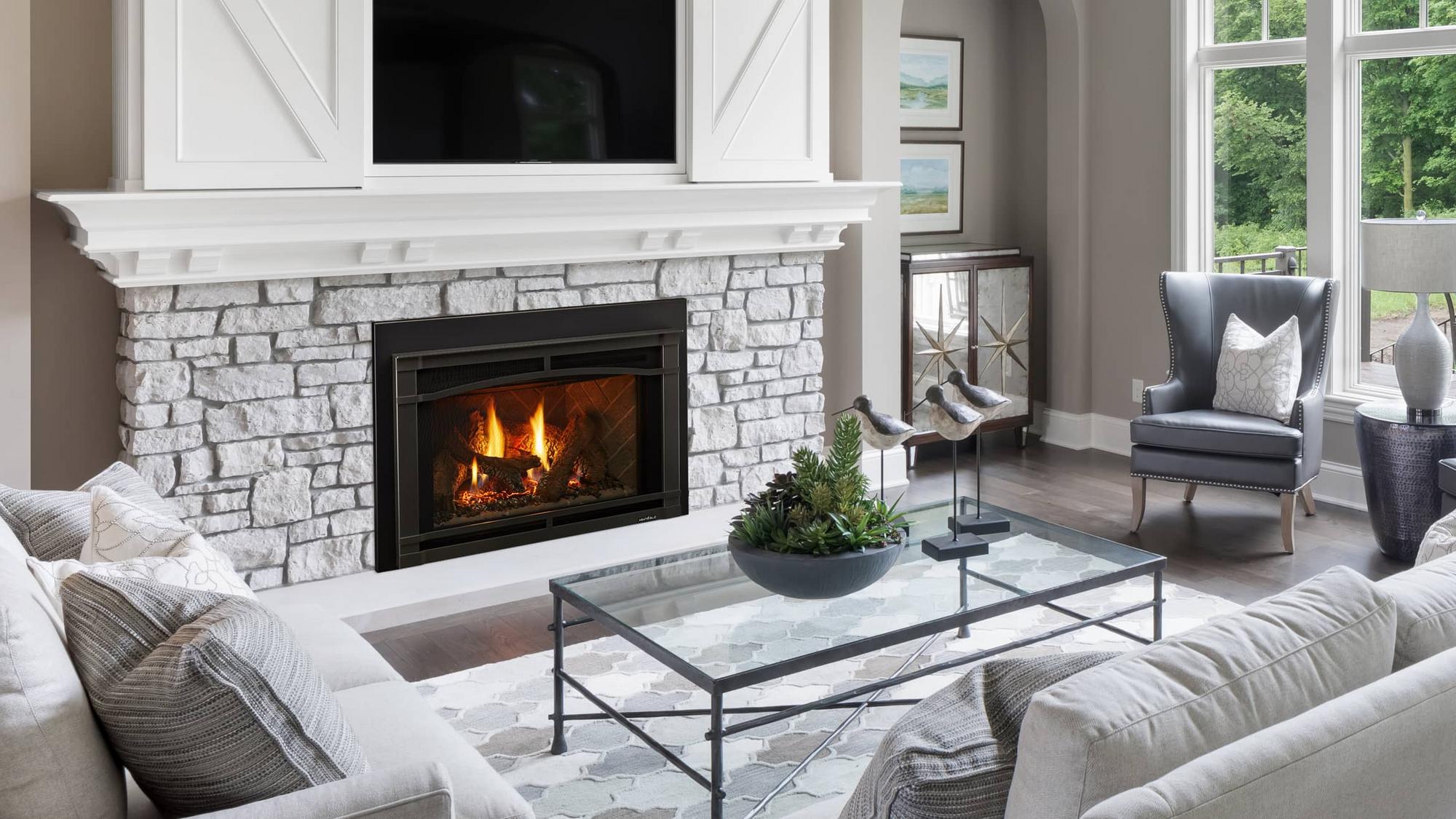 "Supreme" Direct Vent Gas Insert | Northfield Fireplace & Grill